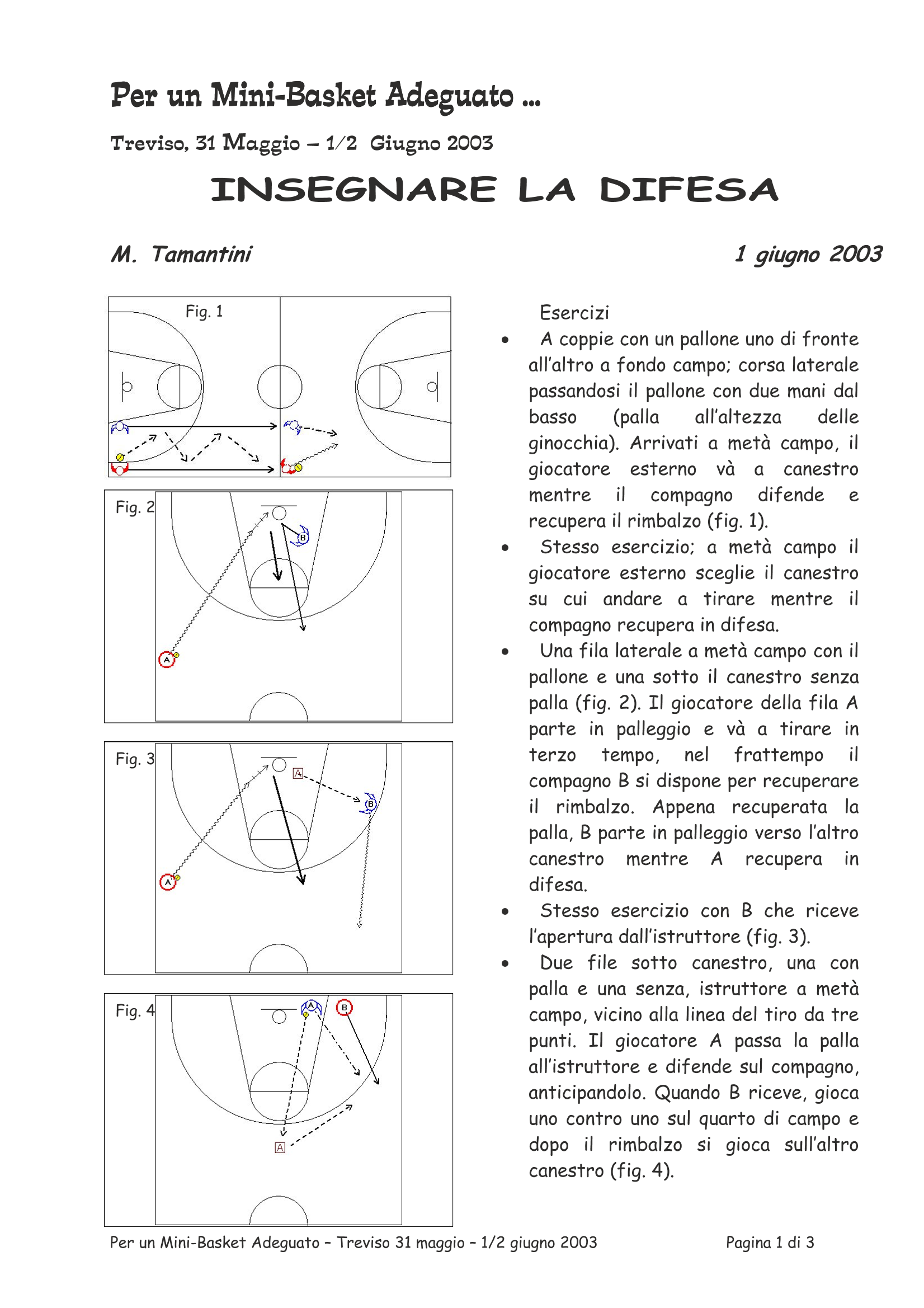 Basket Coach: il sito degli allenatori di pallacanestro, esercizi di ...